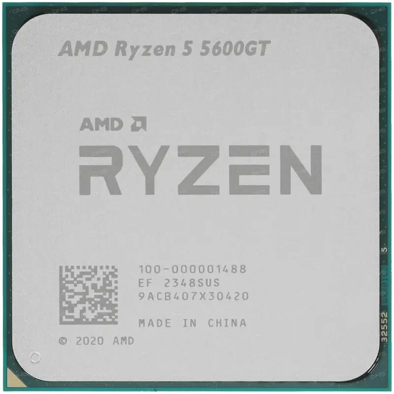 Процессор для ПК AMD Ryzen 5 5600GT AM4 OEM (100-000001488), официальная гарантия