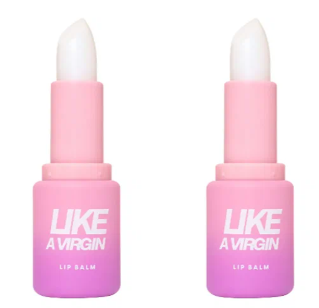 Бальзам для губ Love Generation Like a virgin, тон 05 прозрачный с голубыми сияющими частицами, 4 гр, 2 шт