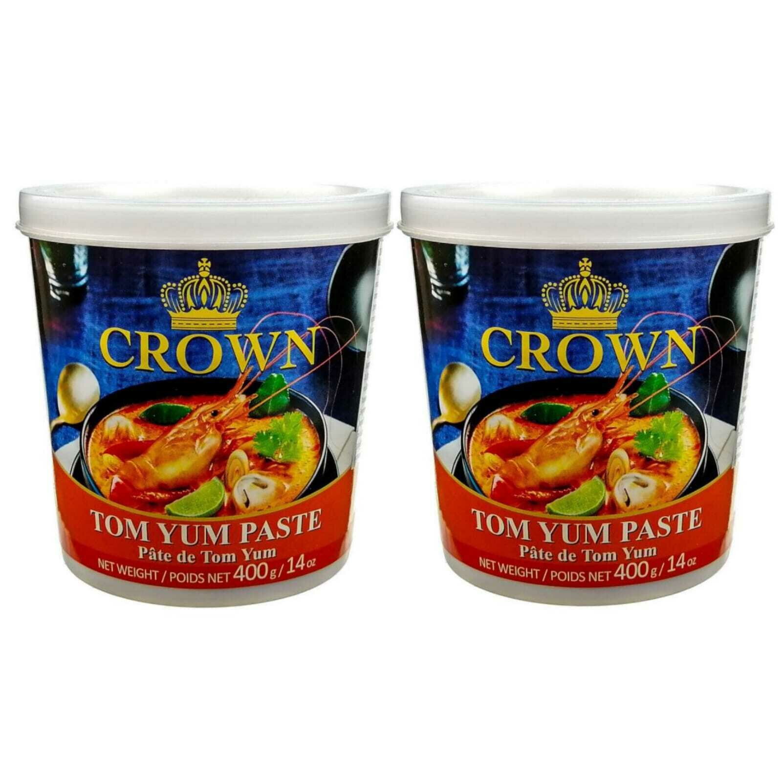 Паста Том Ям Crown Tom Yum Paste 400 г, 2 шт