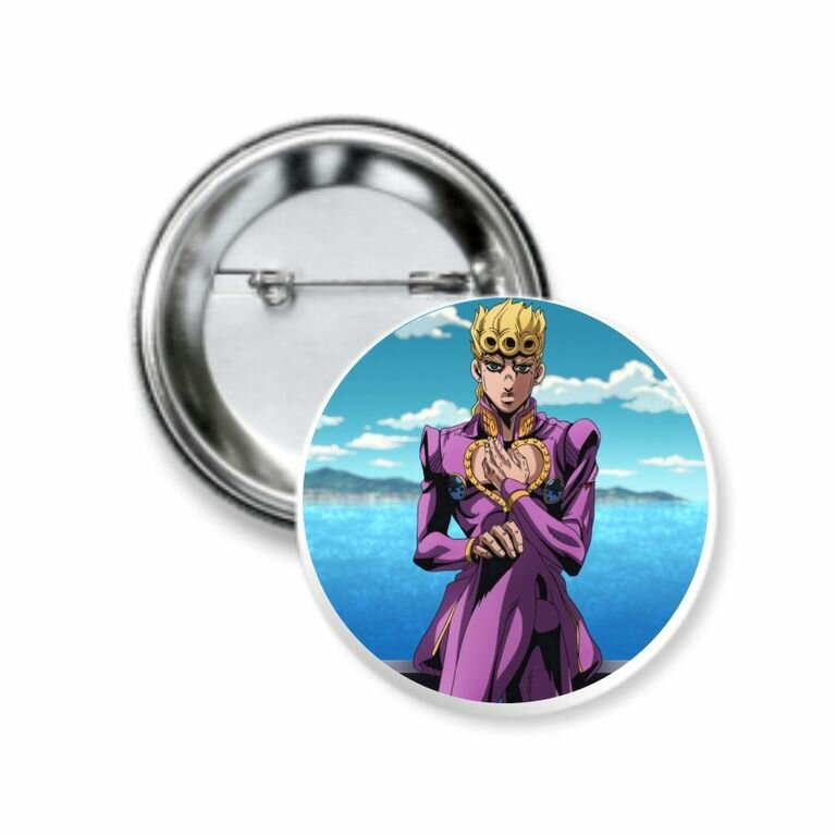 Значок Невероятные приключения ДжоДжо, JoJo’s Bizarre Adventure №8