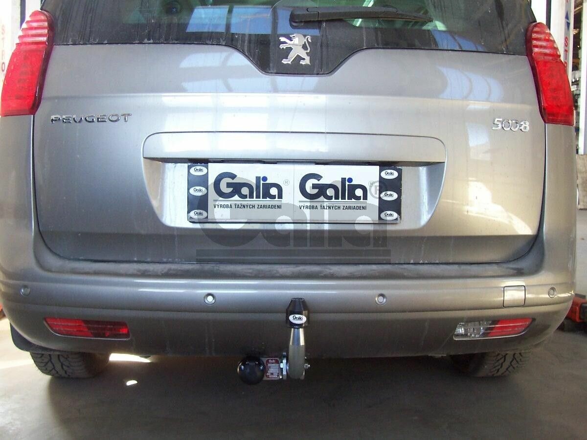 Оцинкованный фаркоп на Citroen C4 Picasso 2006-2013, Citroen C4 Grand Picasso 2006-2013, Peugeot 5008 2009-2017 (без электрики), Galia C051C