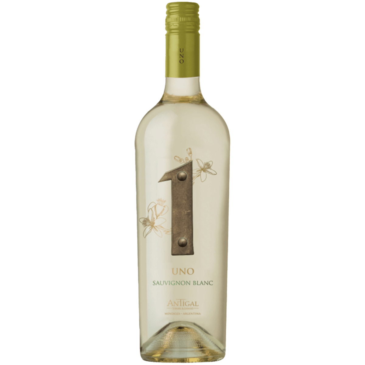 Вино Uno Sauvignon Blanc белое сухое 0,75 л