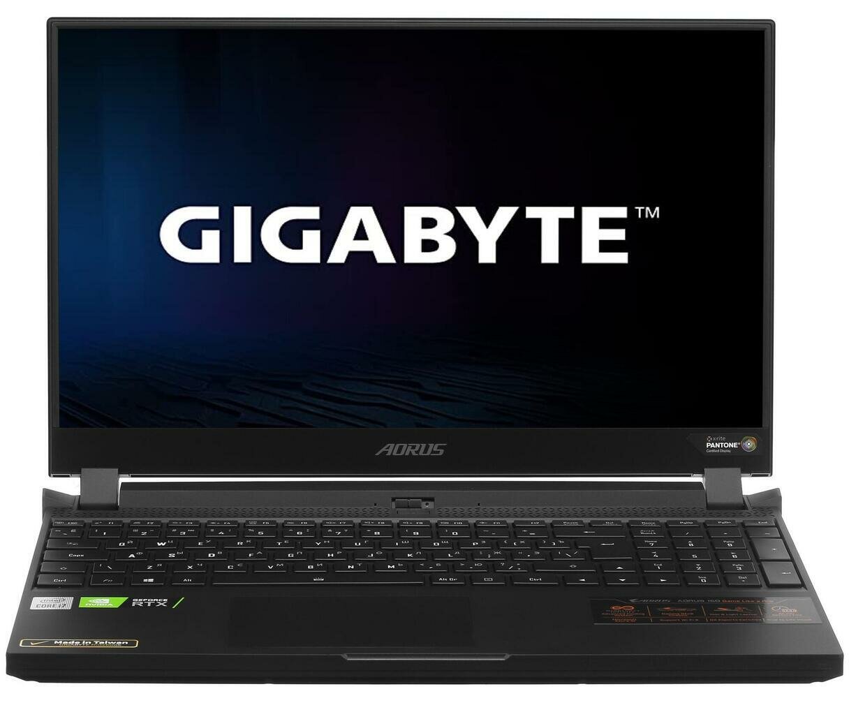 15.6" Ноутбук AORUS 15G KC (KC-8RU2130SH) черный - 1920x1080, IPS, Intel Core i7-10870H, ядра: 8 х 2,2 ГГц, 16 ГБ, SSD 512 ГБ, GeForce RTX 3060 для ноутбуков - 6 ГБ, Windows 10 Home Single Language