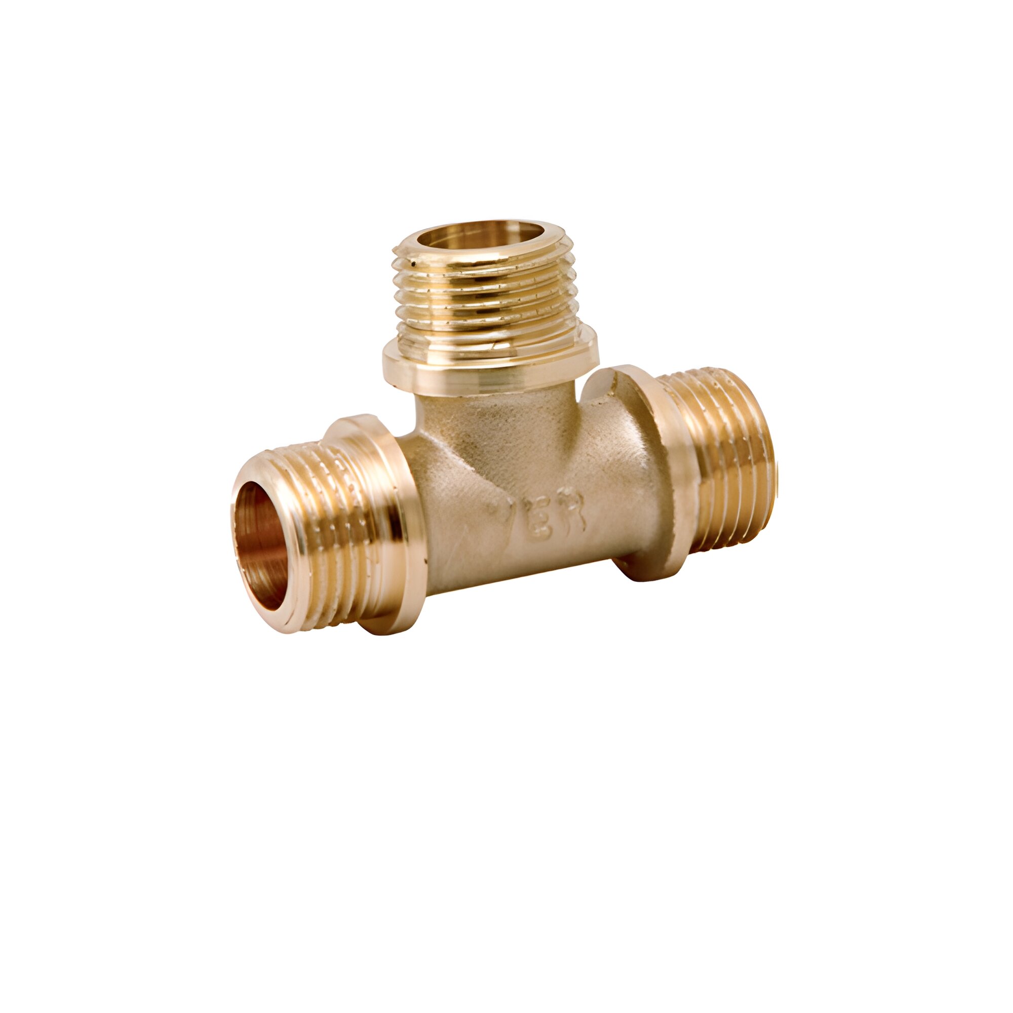 Тройник ViEiR, латунь, металлопластик, сталь, диаметр резьбы ½", 1 шт