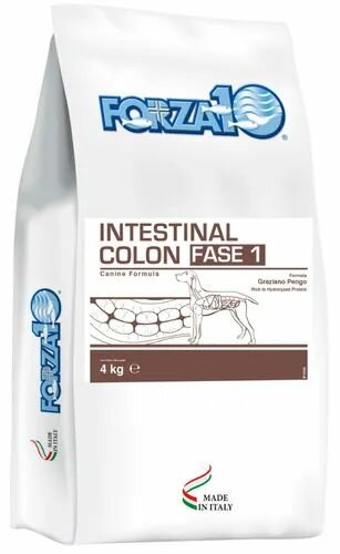 Корм Forza10 Active Colon Fase1 для собак при хронических колитах и проблемах ЖКТ, Фаза1, 4 кг
