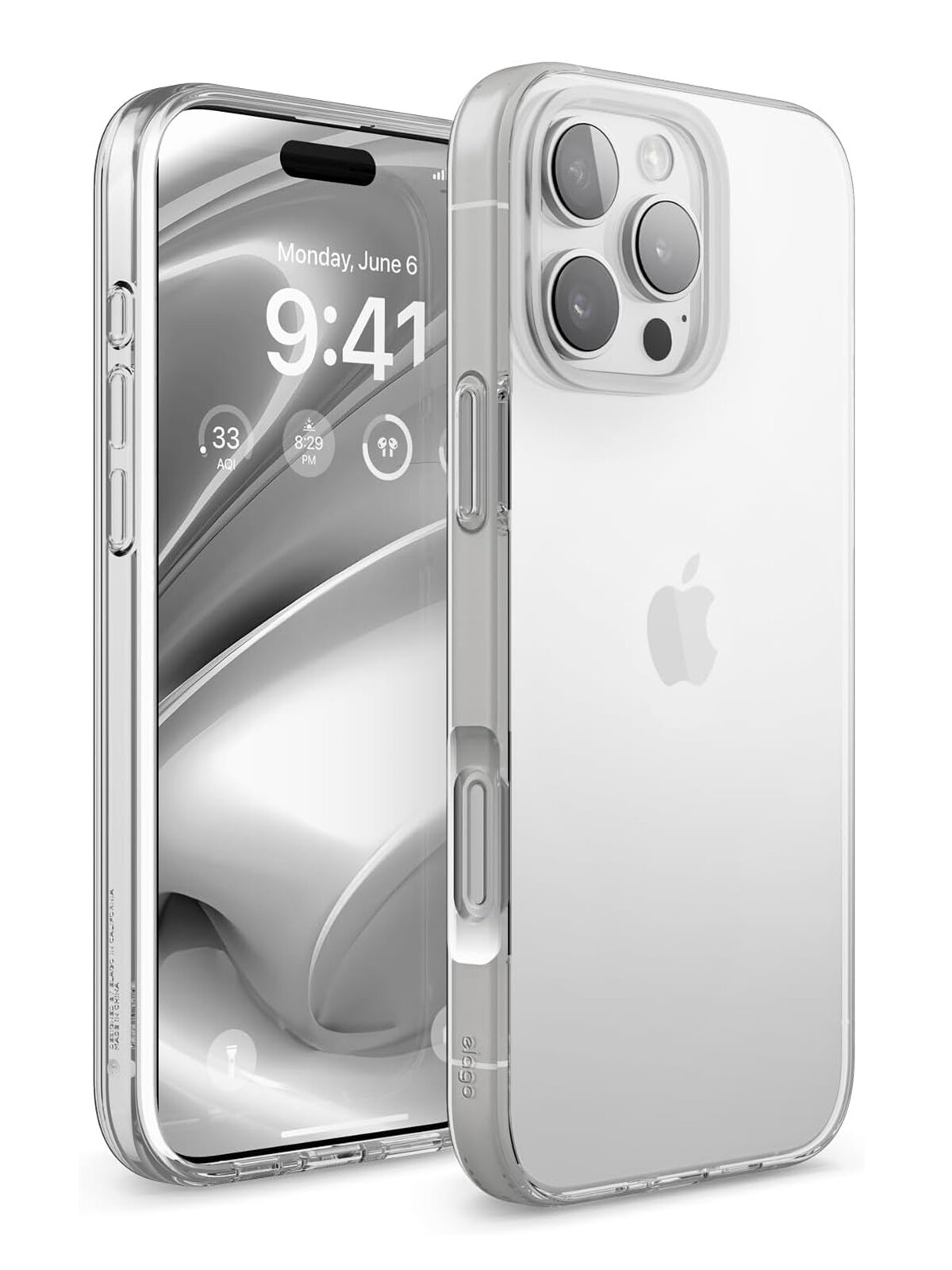 Elago для iPhone 16 Pro чехол HYBRID (pc/tpu) Clear