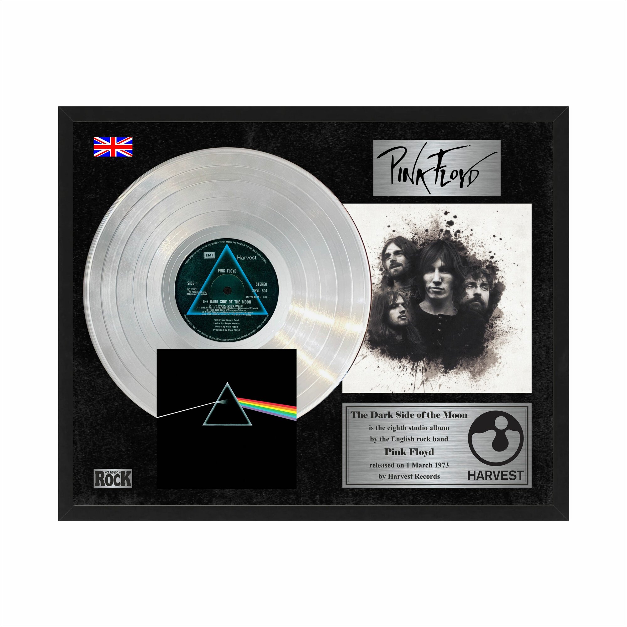 Pink Floyd The Wall Картина с платиновым диском