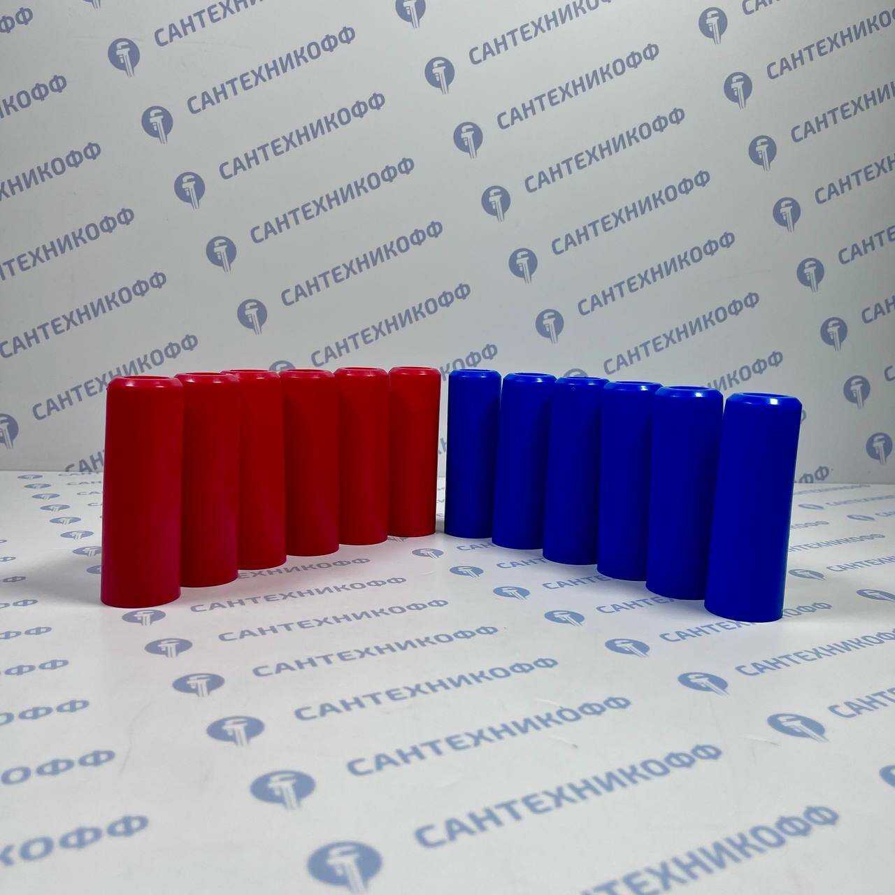 Комплект защитных втулок для коллектора на 6 выходов, для трубы 16-17мм.