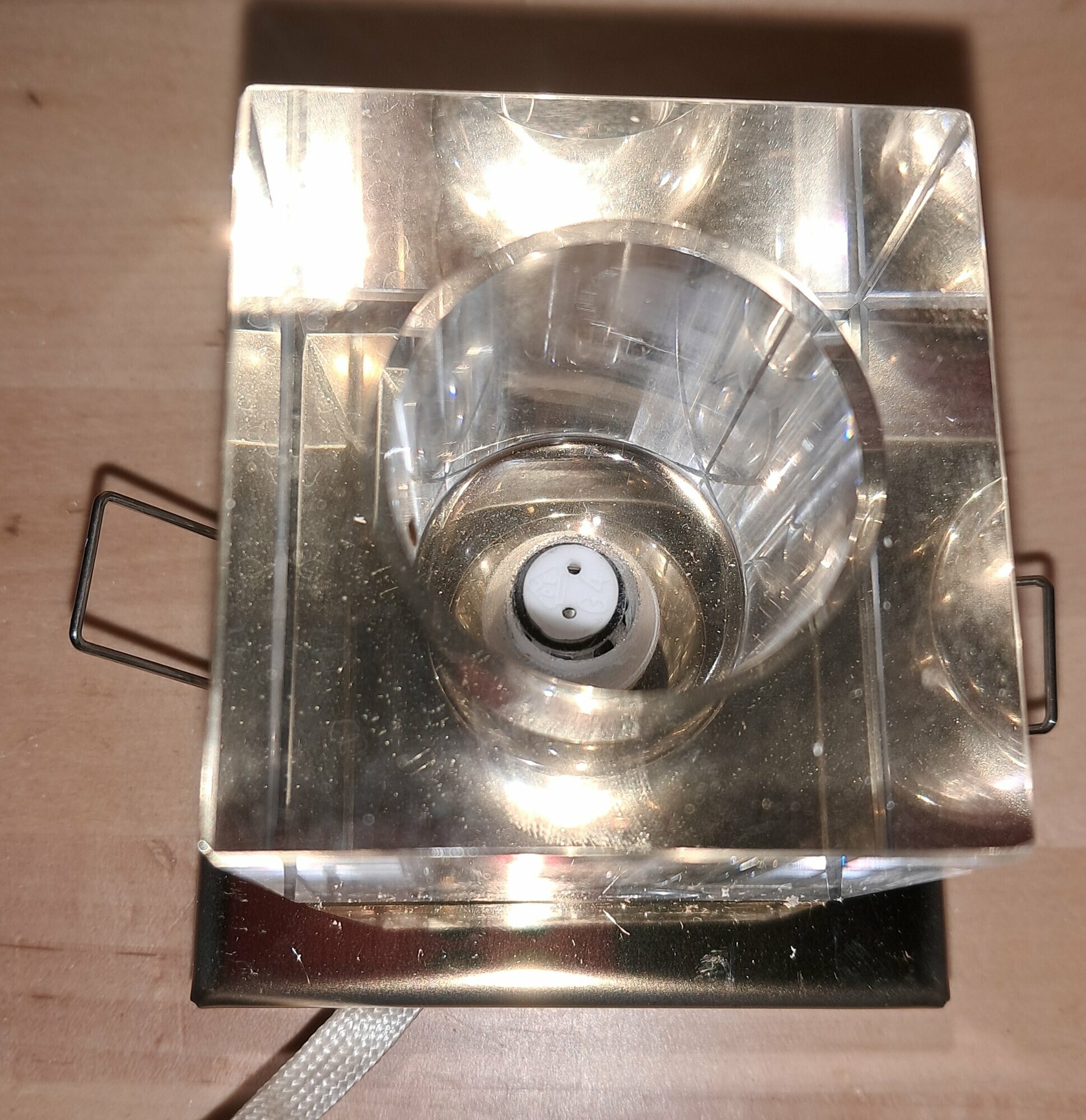 Светильник Elektrostandard SD8019 GD золото/прозрачный лампа под патрон G4