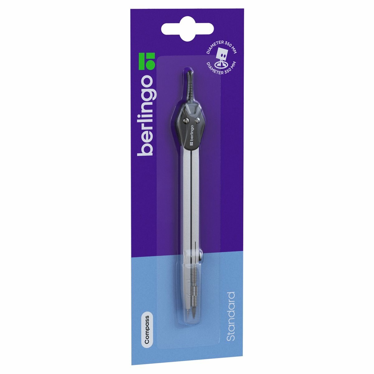 Циркуль Berlingo Standard, 135мм, металлический (CS_00301) 192 уп.