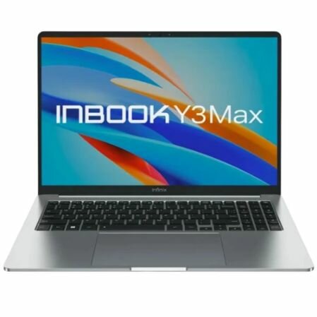 16" Ноутбук Infinix InBook Y3 MAX (71008303108) серый - 1920x1200, IPS, AMD Ryzen 7 5825U, ядра: 8 x 2 ГГц, 16 ГБ, SSD 1024 ГБ, AMD Radeon Vega 8, Windows 10 Pro