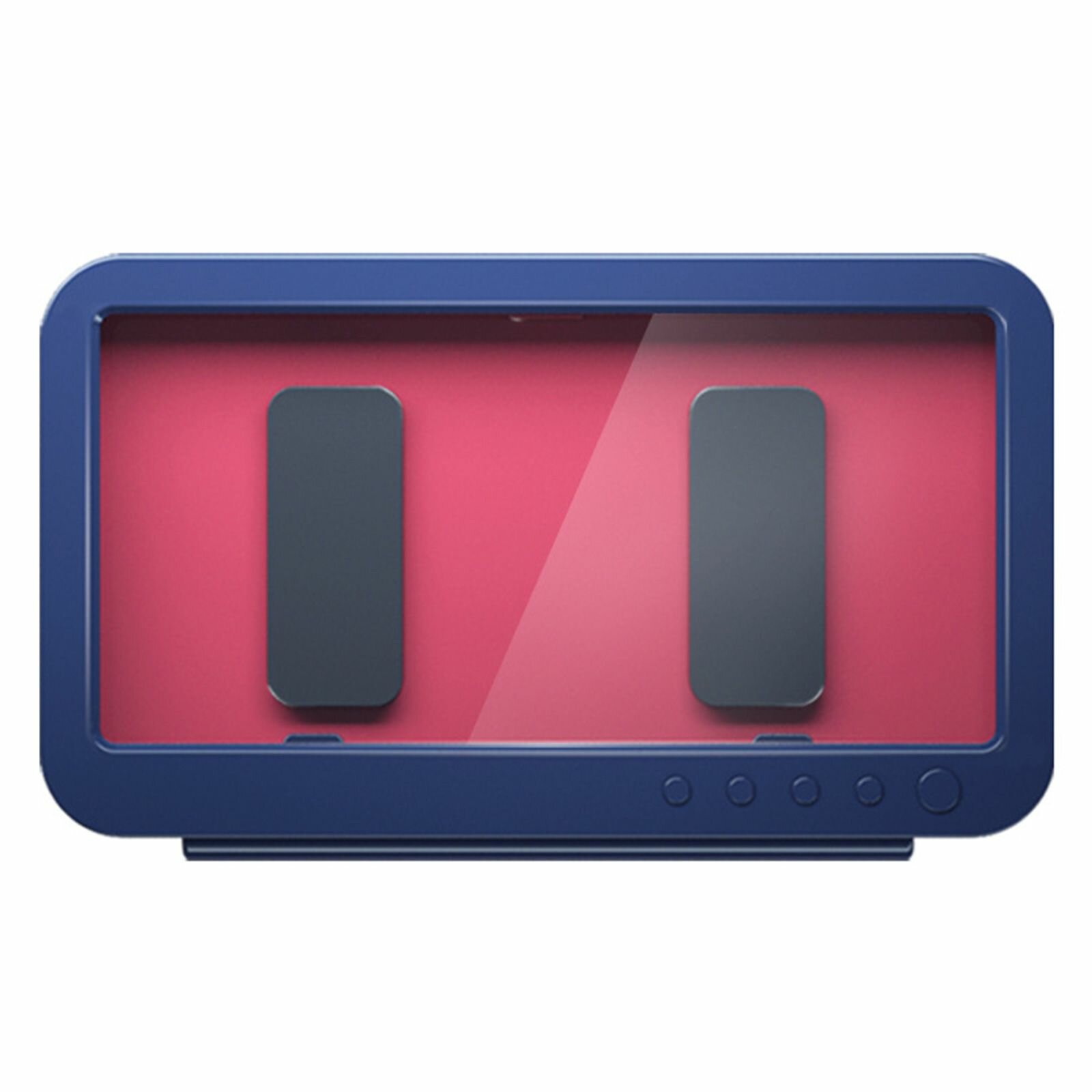 Полка для ванной комнаты, Вращающийся водонепроницаемый ящик для телефона в ванной комнате - синий, один