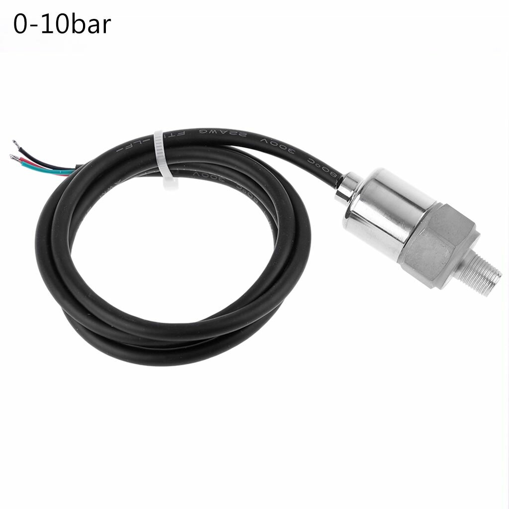 Датчик давления 0-10/20/30 бар, 1/8" вход, 5V DC выход, для масла и воды