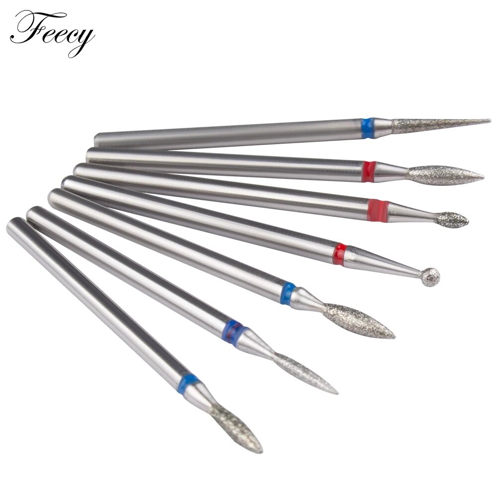 7 шт. алмазных фрез для маникюра и педикюра Feecy, Цвет: 7PCS