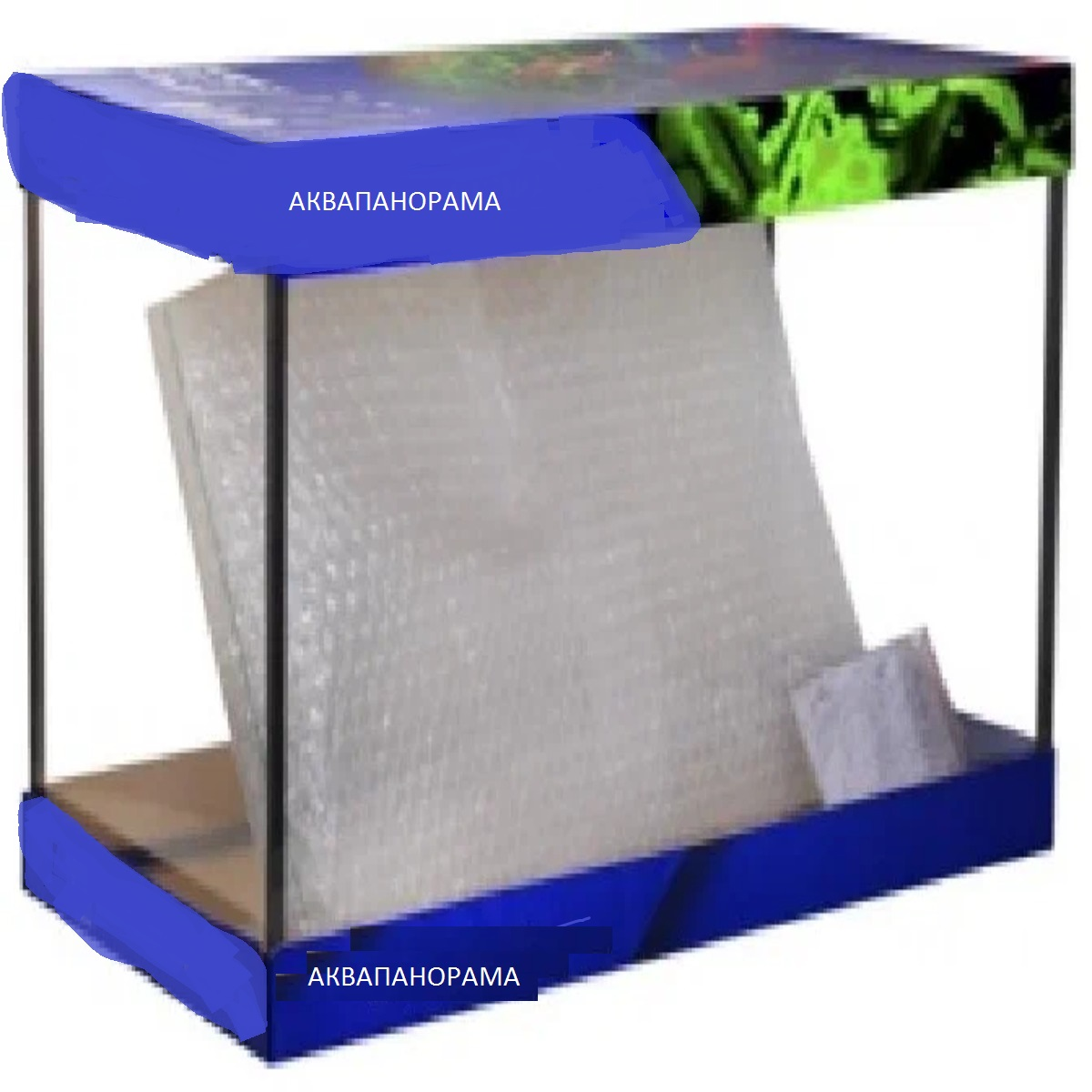 Аквапанорама 152 Аквариум прямоугольный с покровным стеклом 38л