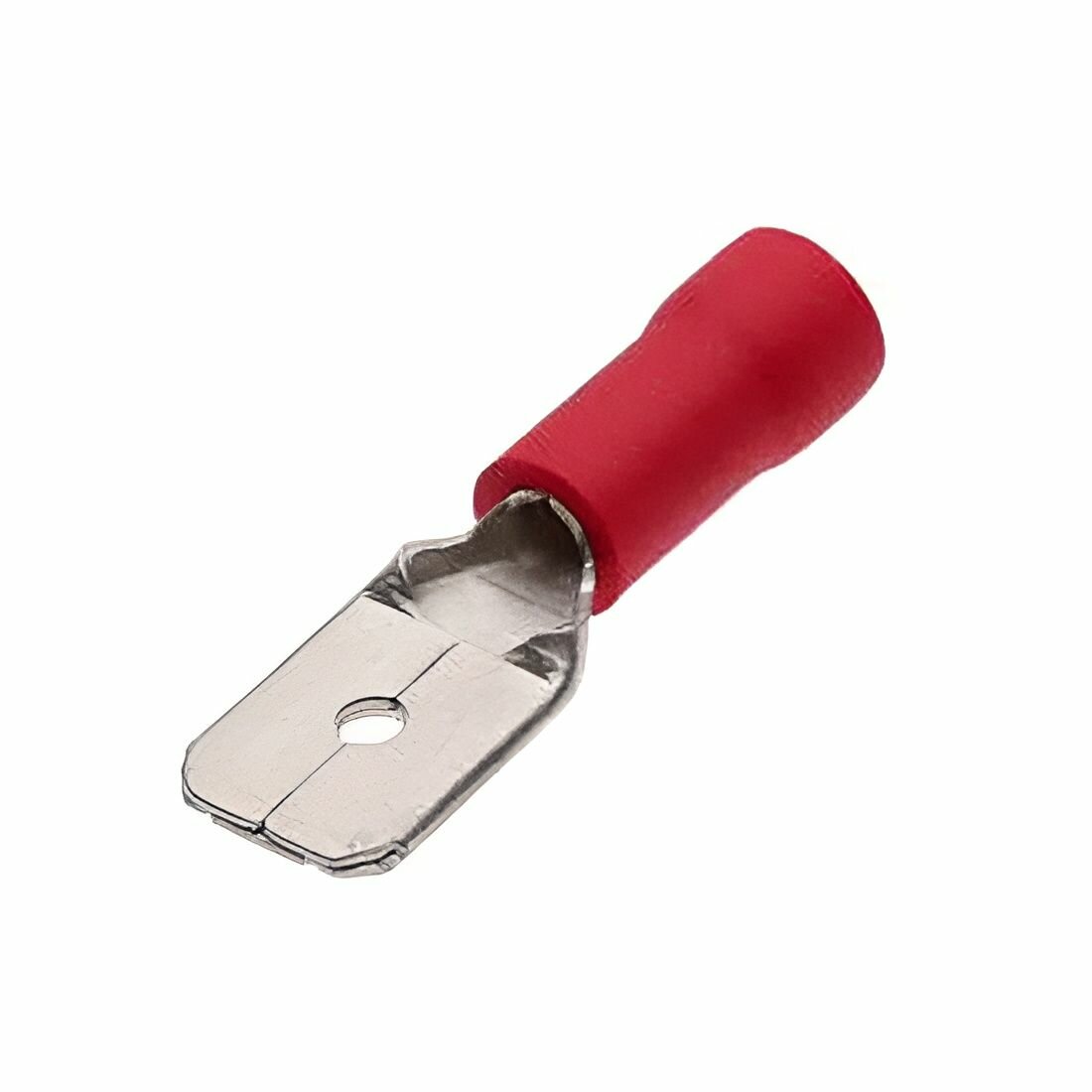 Разъем плоский РПИ-П 1.5-(6.3) красн. КВТ 49614 до +75 °C, 19 А