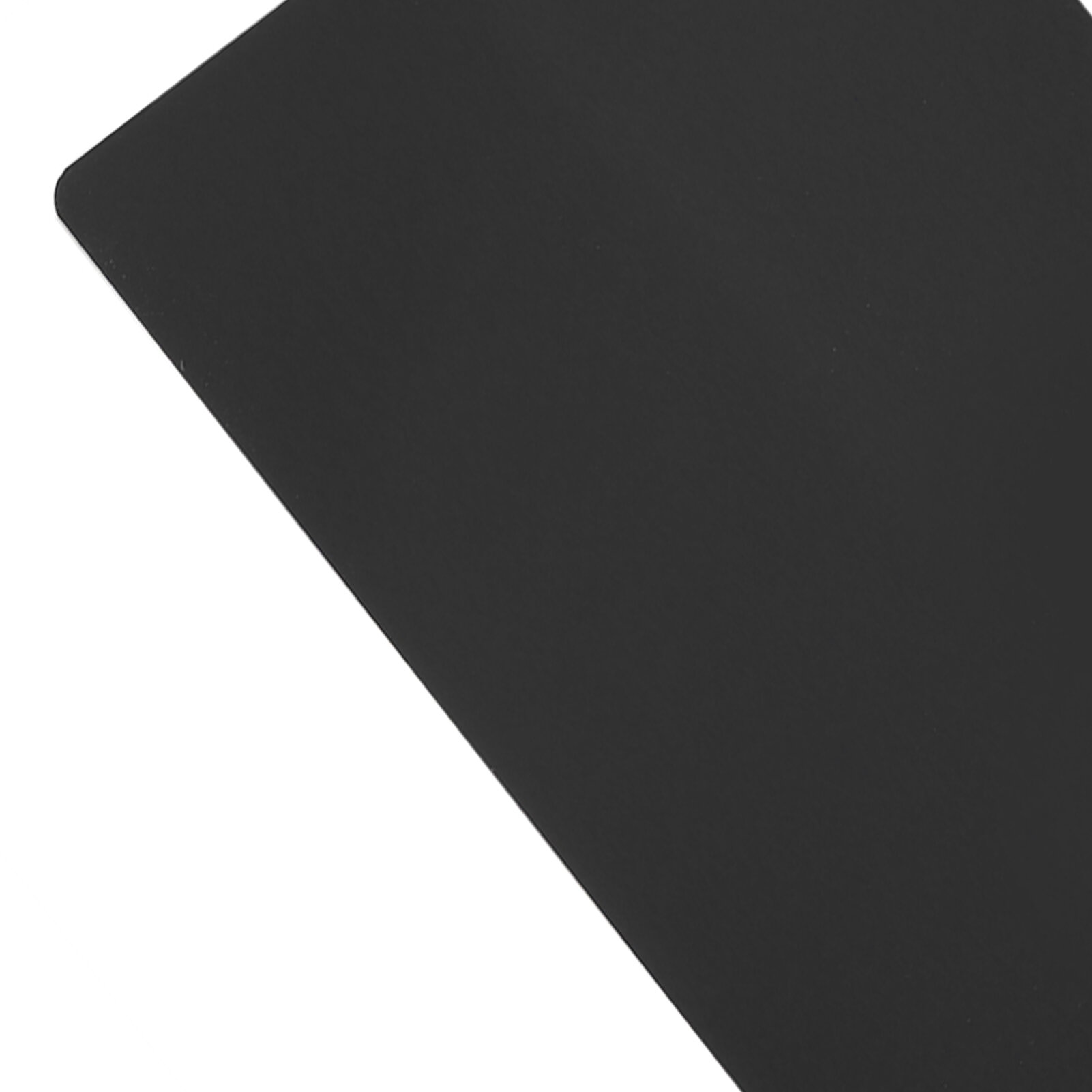 50 Пcs Бланки Металлические Деловые Визитки с Лазерной Гравировкой (Черные), Изготовлены из Алюминиевого Сплава, Размер 86*54*0.22мм, Вес 116г, Новые, Пакет Включает 1 Набор Деловых Визиток