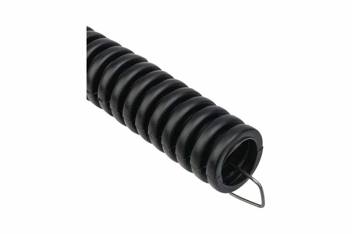 Гофрированная труба REXANT ПНД с зондом 20 мм 10 м 28-0200-10