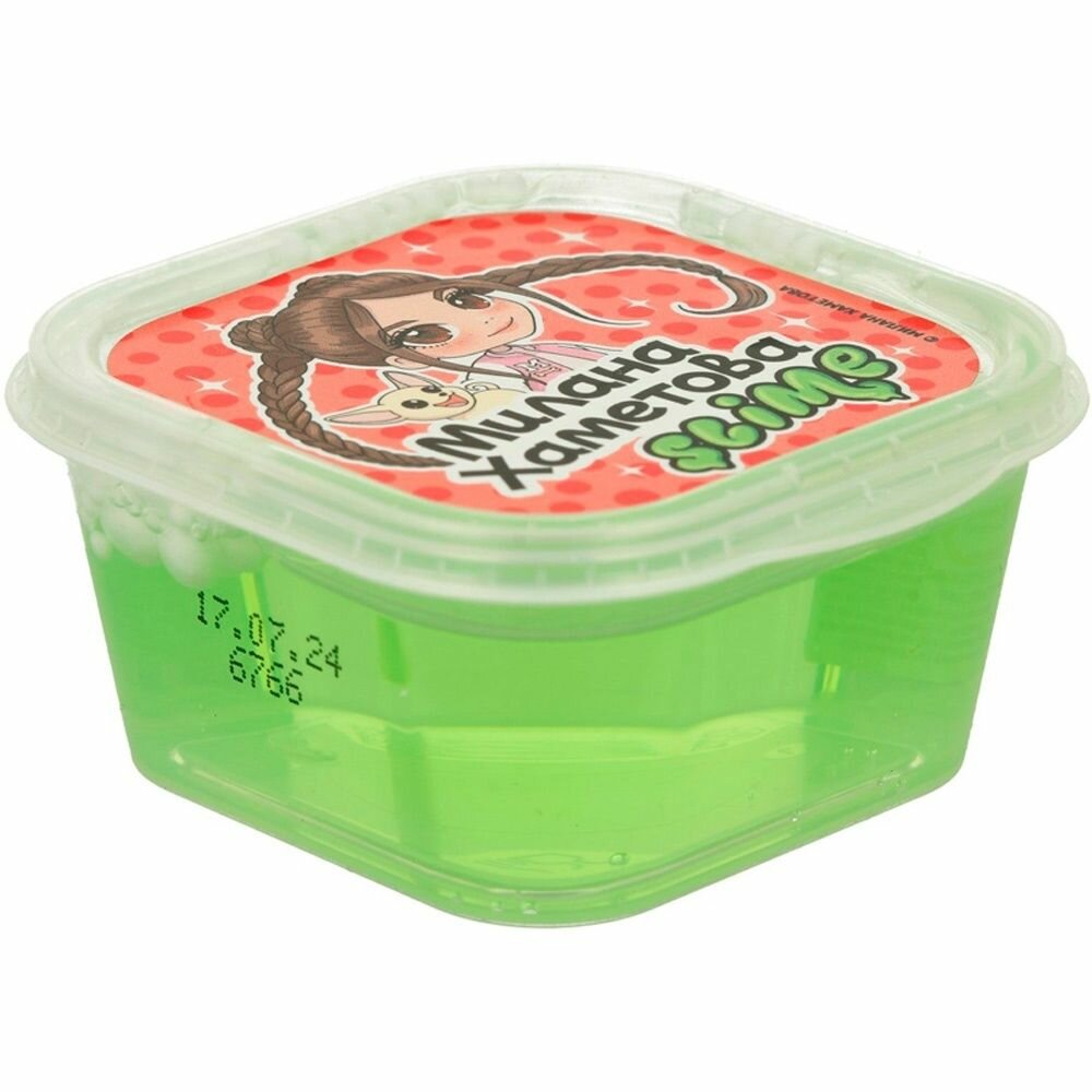 Слайм Slime Ninja "Hero", Милана Хаметова, зеленый (SLM324)