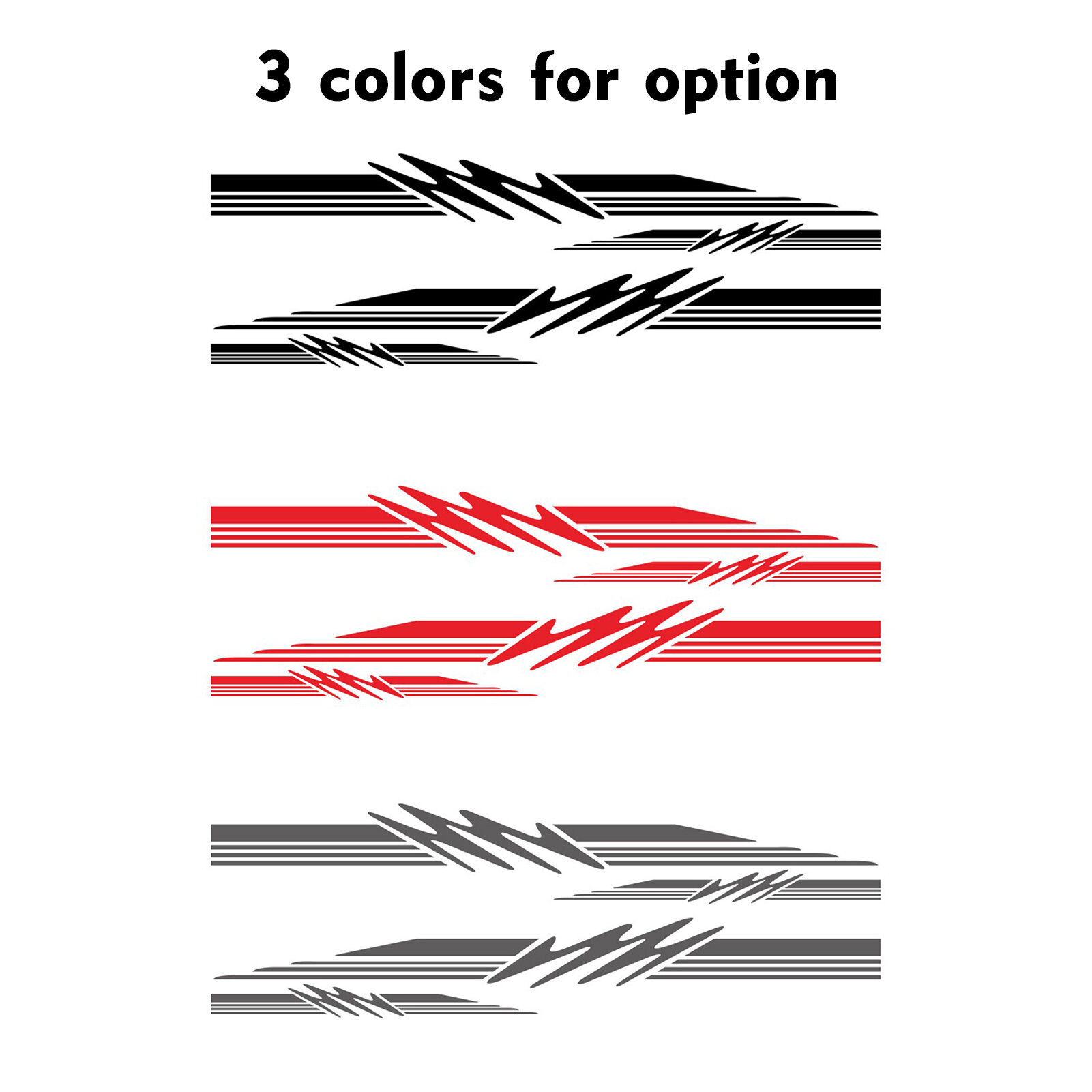 Наклейка для кемпера, прицепа для автофургона, полосатый узор для украшения автомобиля, виниловая наклейка для автомобиля