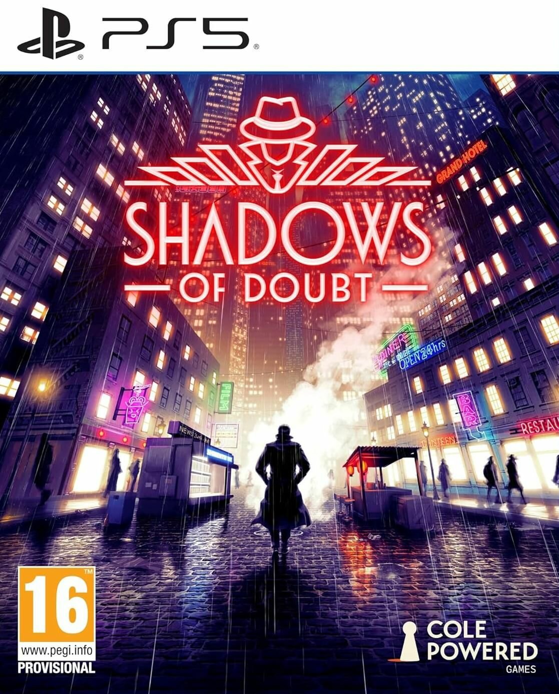 Игра Shadows of Doubt для Playstation 5 (PS5, русские субтитры)