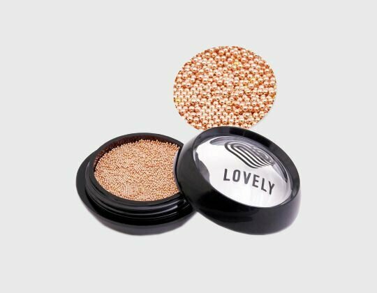 Lovely Металлические бульонки бронза 5г