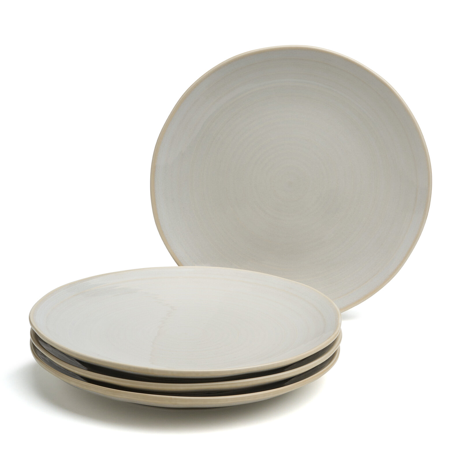 Набор тарелок закусочных bronco concept 4 шт. 22 см бежевый KSG-576-1018