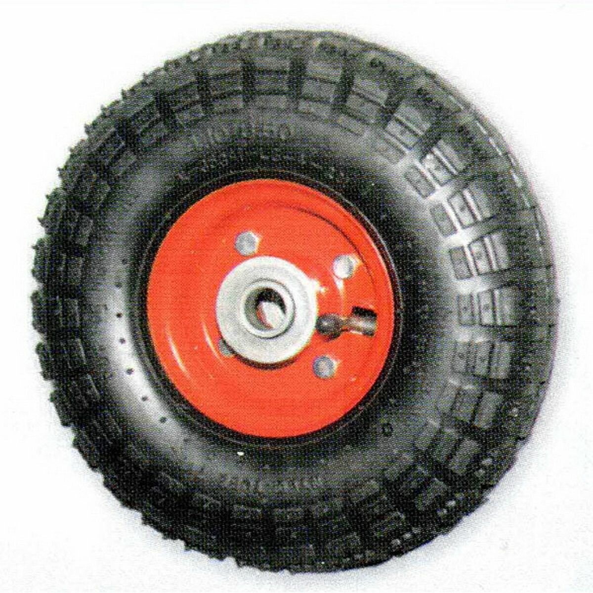 Колесо для тележки PR 1804, неповоротное, пневматическое, без тормоза, d=250мм, 1шт.