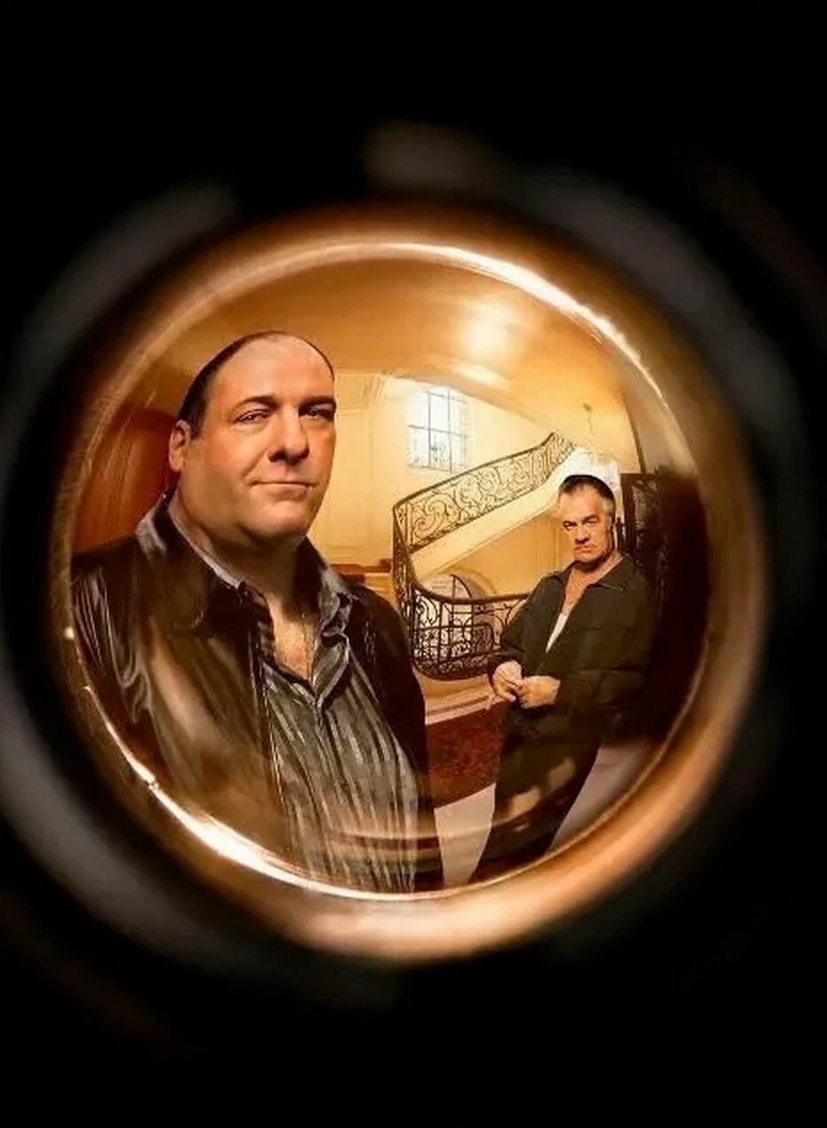Плакат, постер Тони Сопрано. The Sopranos сериал на бумаге, размер 21х30см