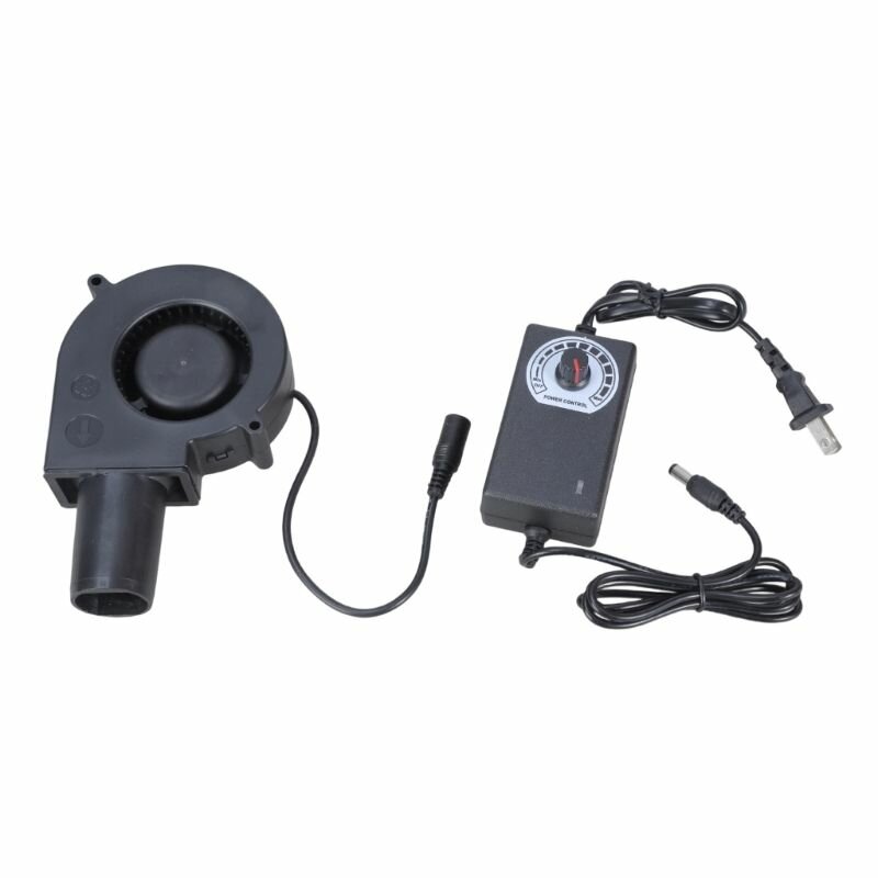 12V Центробежный Вентилятор с Регулятором Скорости