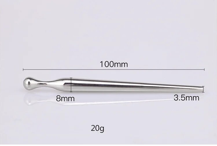 Катетер из нержавеющей стали, диляторы уретры, лошадиный глаз, стимулятор в форме пениса, C-028