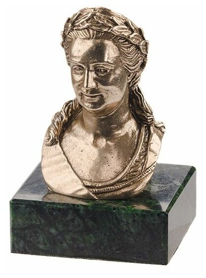 Бюст Екатерина II (ВхШхД 7см./5см./5см.)