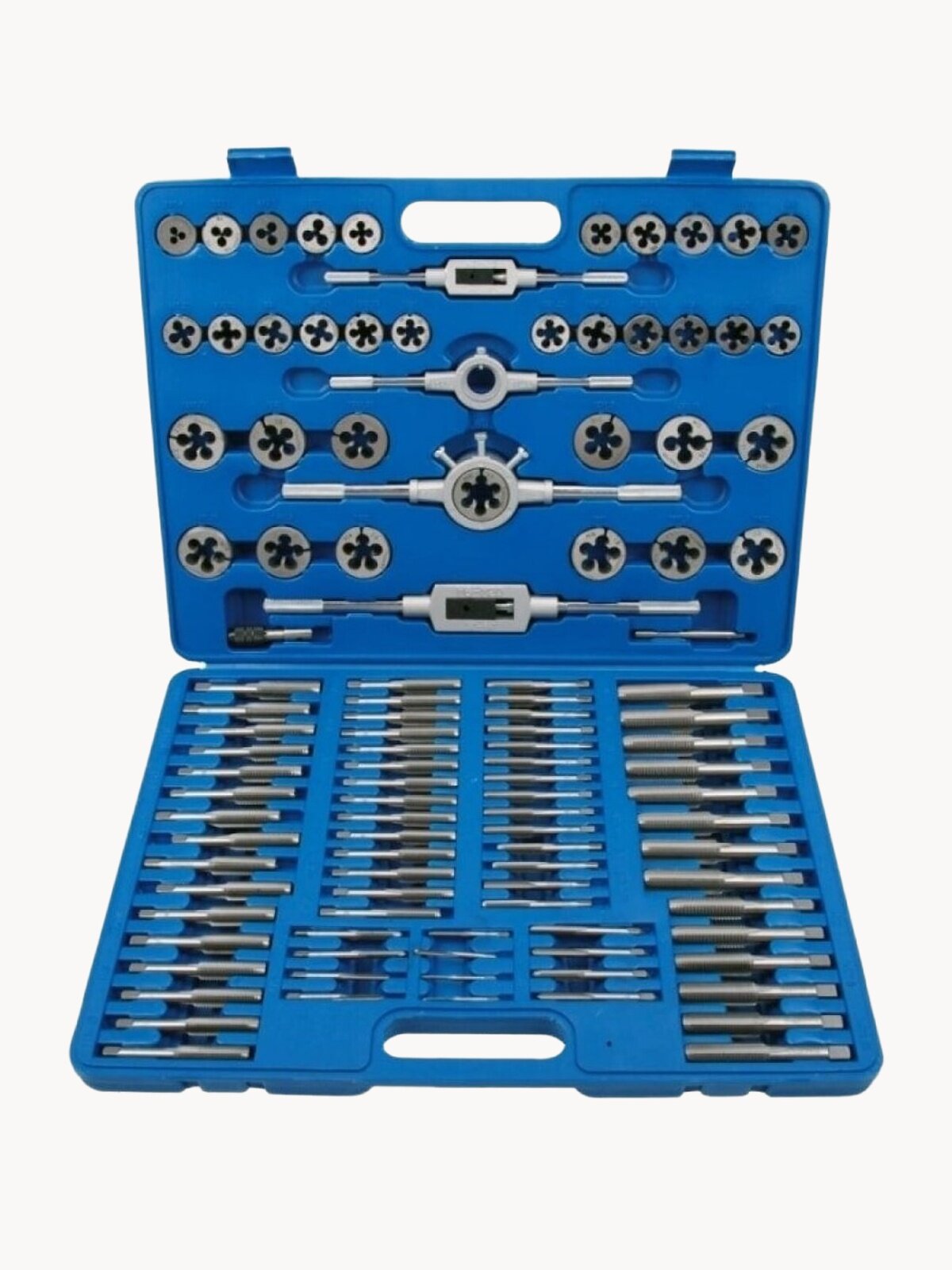 Набор метчиков и плашек метрический 110 предметов Vertul VR41004