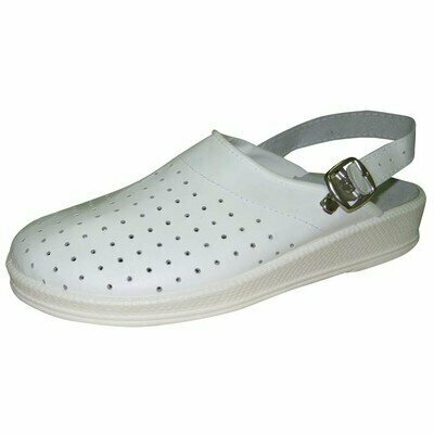 Сабо муж. нат. кожа цв. белый(р.46) (10-12-7), 437251