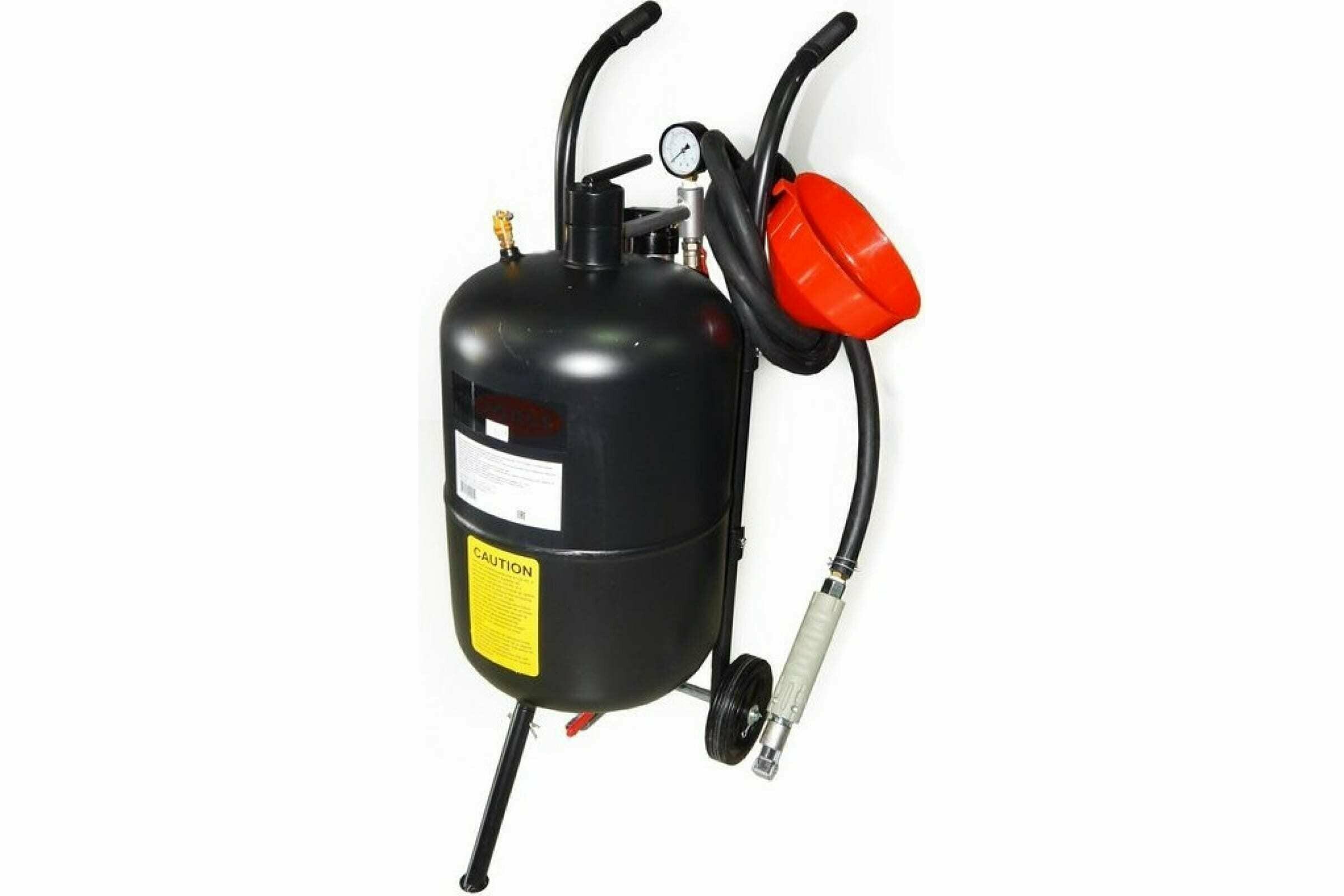 Пескоструйный аппарат, передвижной, напорного типа бак 38л, 170-710л/мин, 4-8,5 атм ROCKFORCE RF-SB10