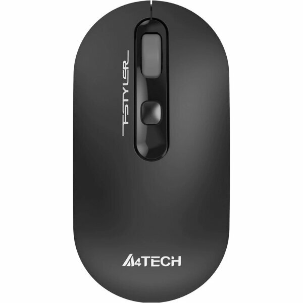 Мышь беспроводная A4Tech Fstyler FG20S серый, 2000 dpi, радиоканал, USB, кнопки - 3
