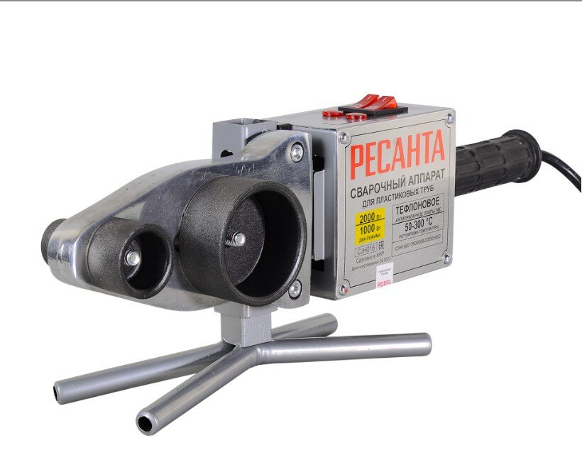 Аппарат для сварки ПВХ труб АСПТ-2000К Ресанта 65/135