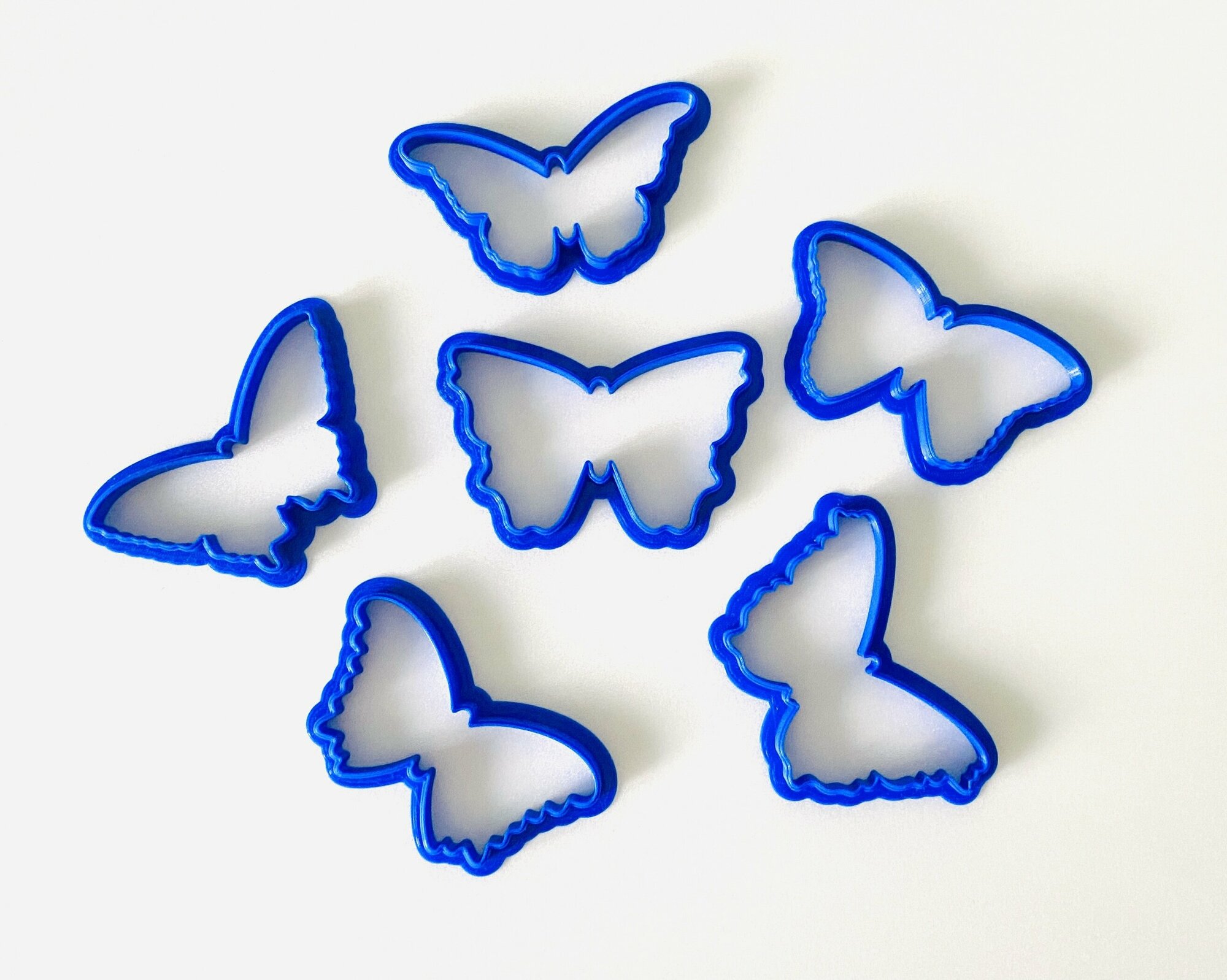 Формы для вырубки пряников, печенья, теста "Бабочки"