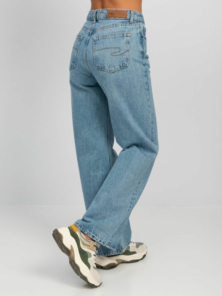 Джинсы широкие Lee Cooper Базовая коллекция, размер W32/L34, light wash — фото 1