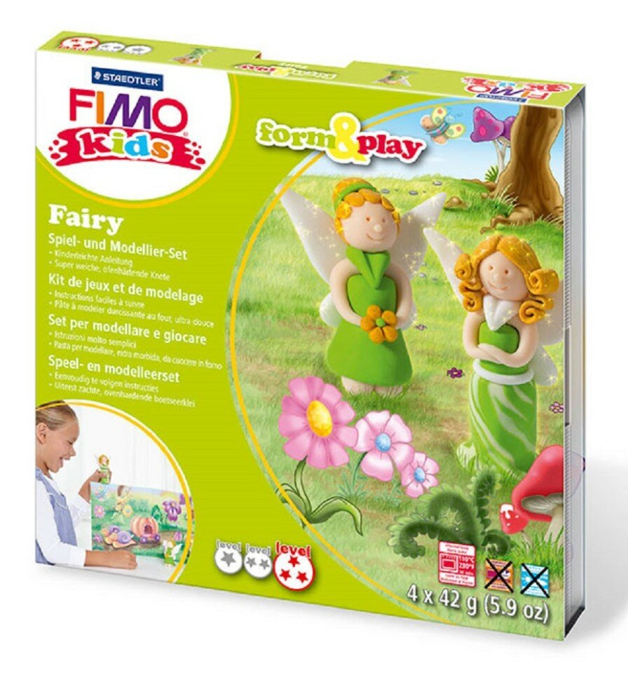 Fimo 8034.04. LY Набор для детей Kids farm&play Фея