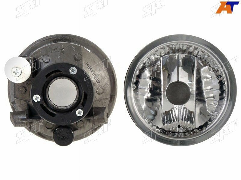 . SAT Фара противотуманная для TOYOTA PRIUS, KLUGER, HIGHLANDER 03-07, VITZ, IST, PLATZ, MR-S 02- левая