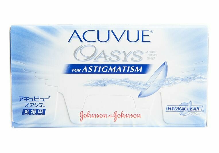 ACUVUE астигматические линзы OASYS for Astigmatism with Hydraclear Plus (6 шт), -4.00, 8.6, -0.75, 150