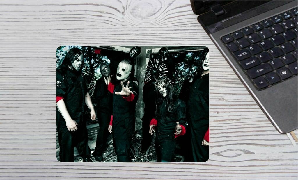 Коврик для мышки игровой 36 на 29 см MIGOM Slipknot, Слипнот №6