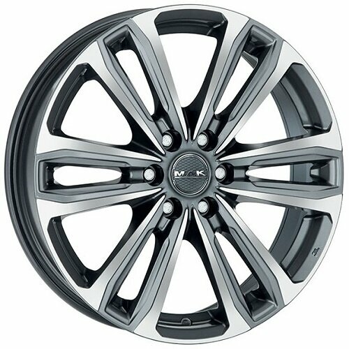 Диски легковые литые 8.0*18 6*139.7 et53 h92.3 Mak Safari 6 Gun Mettalic Mirrror Face(цвет)