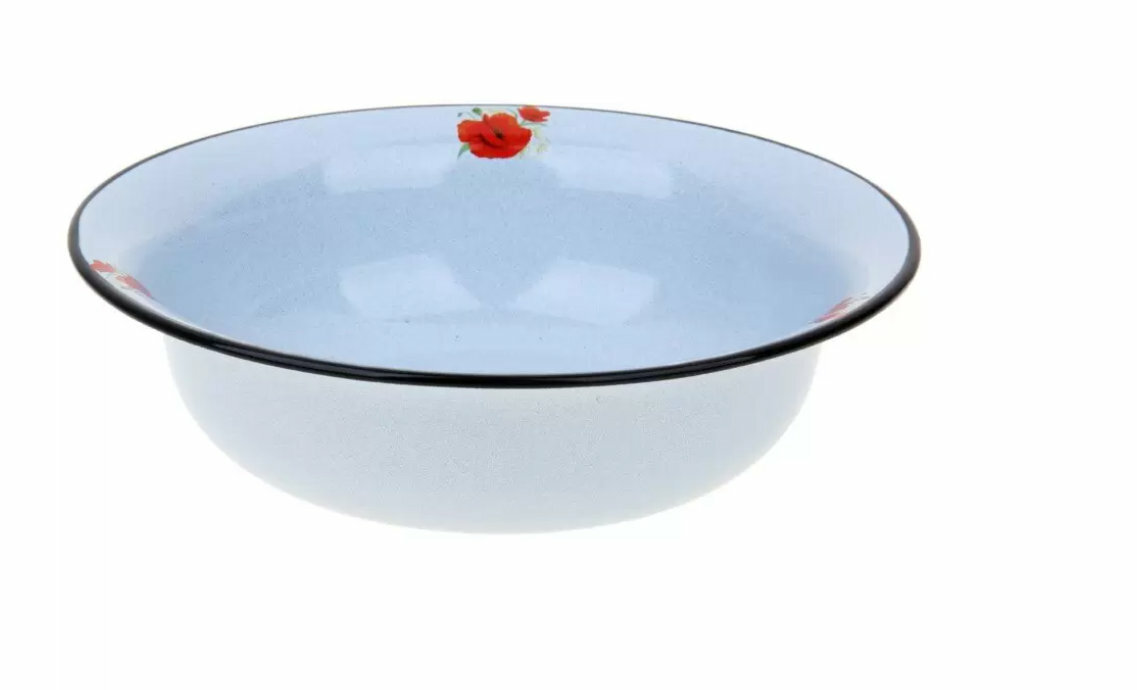 Таз эмалированный 9л, 3021 4607028024375 9,0л 3021 NA