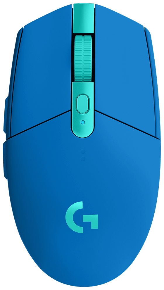 Игровая мышь Logitech G304, беспроводная, синяя, оптический сенсор, 12000 DPI