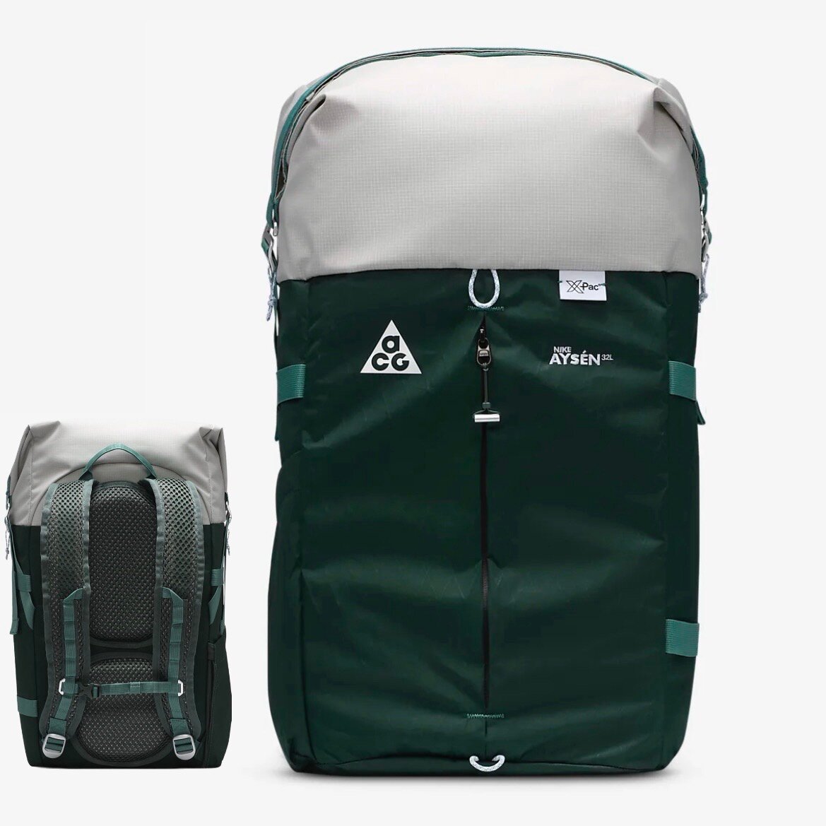 Рюкзак Nike ACG Aysén Day Pack Vintage Green Light Iron Ore White