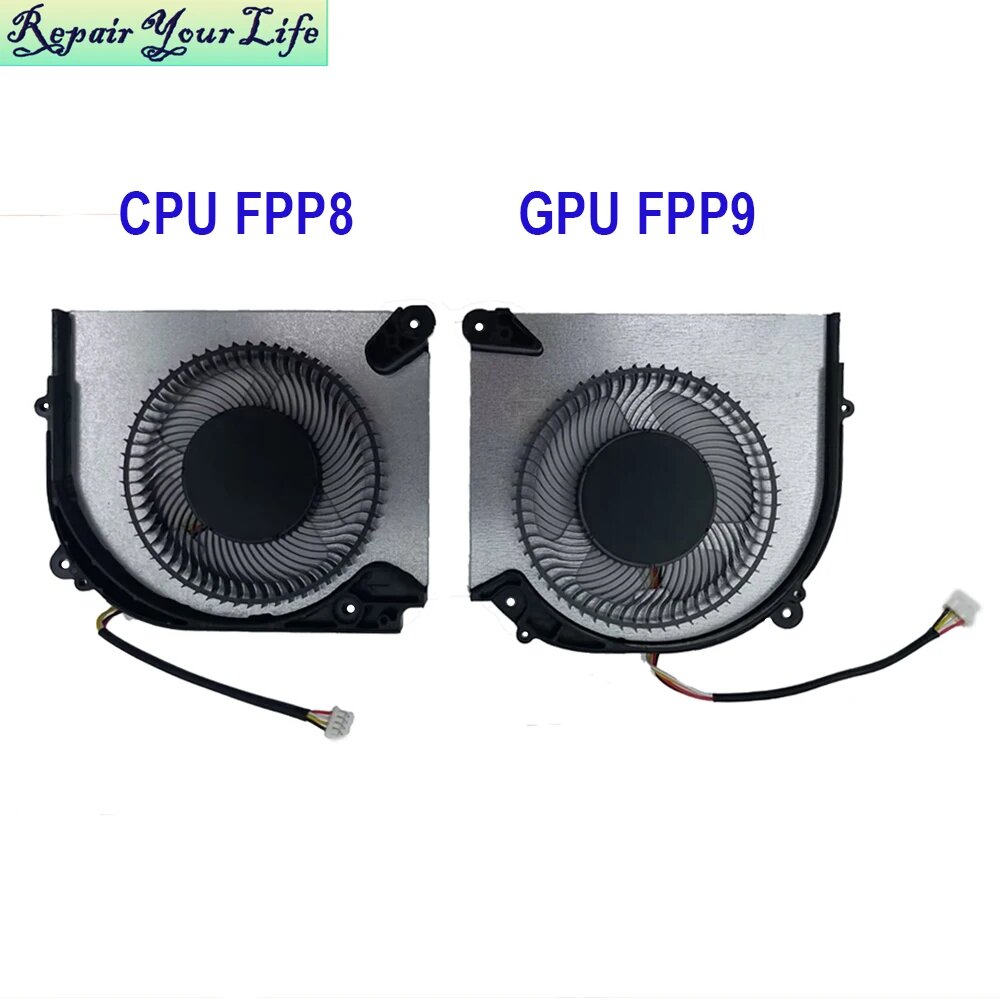 Охлаждающий вентилятор для ноутбука Thunderobot 911 M G3 Pro FPP8 FPP9 both