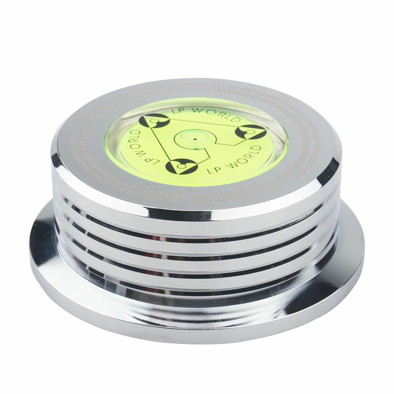 Универсальный 50 Гц для винилового проигрывателя LP, стабилизатор дисков с уровнем, зажим веса из алюминиевого сплава, аксессуары