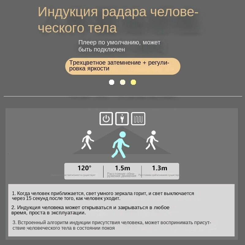 Зеркало для ванной — фото 1
